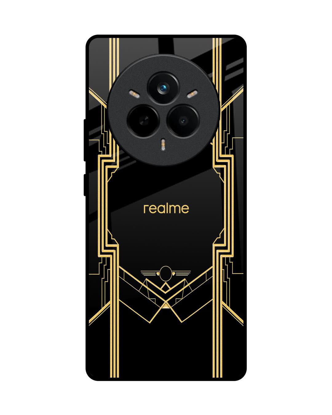 Buy Sacred Logo Premium Glass Cover for Realme 14 Pro 5G(Shock Proof ...