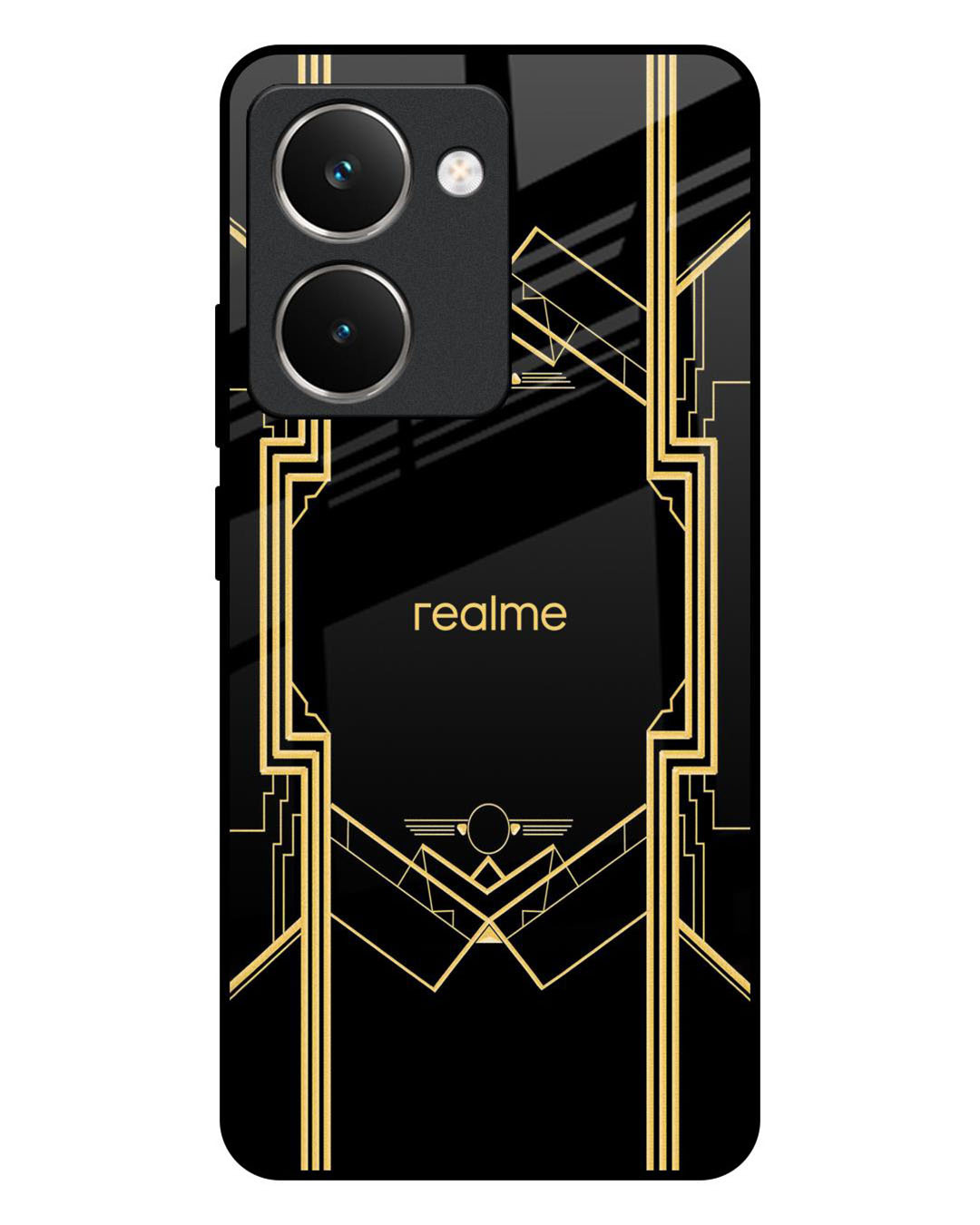 Buy Sacred Logo Premium Glass Cover for Realme P3 Ultra 5G(Shock Proof ...