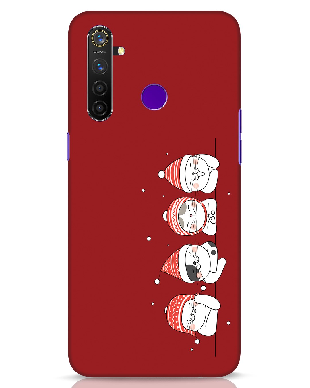 Buy Santa Cats Realme 5 Pro Mobile Cover Online in India at Bewakoof