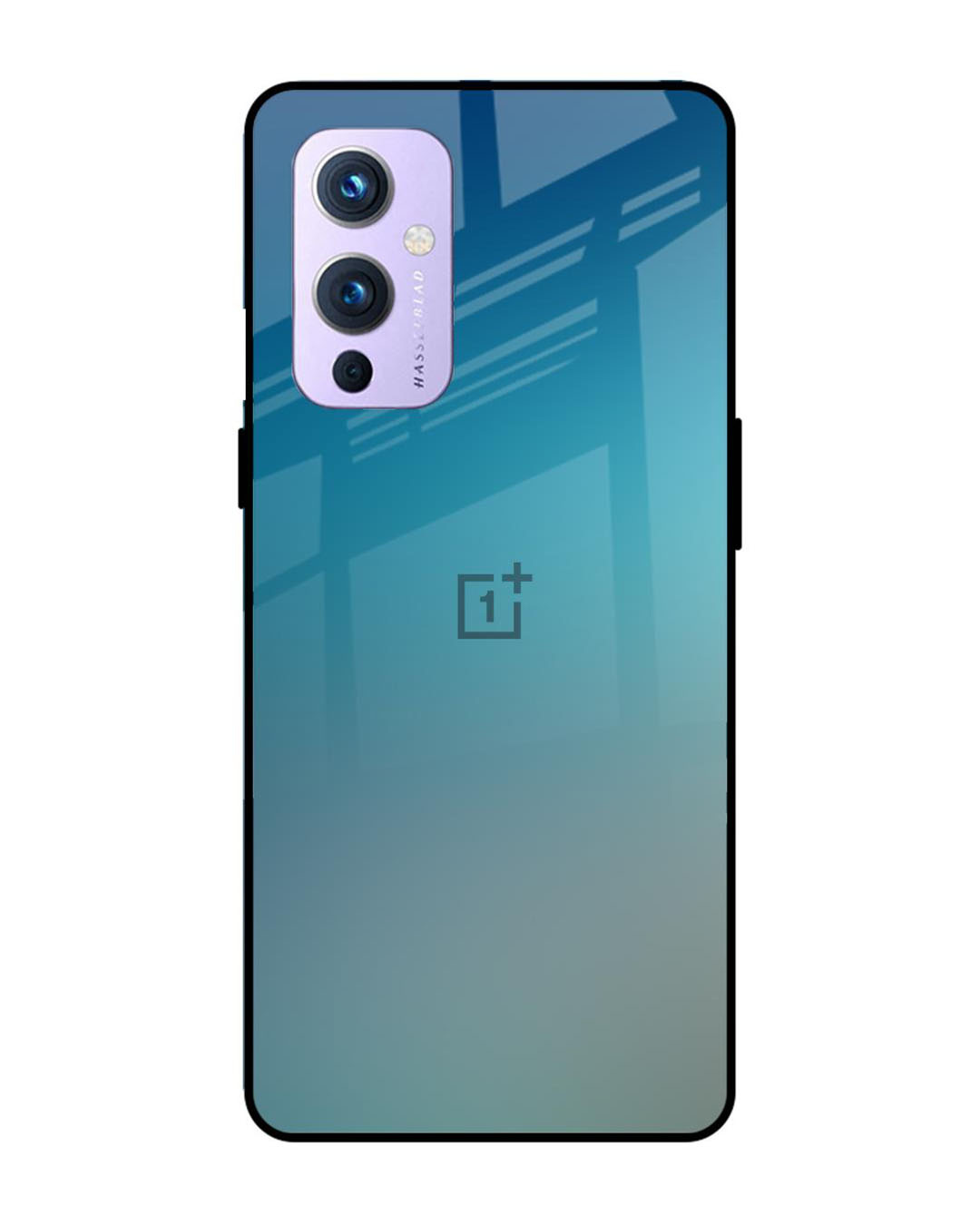 Buy Sea Theme Gradient Premium Glass Case for OnePlus 9 (Shock Proof ...