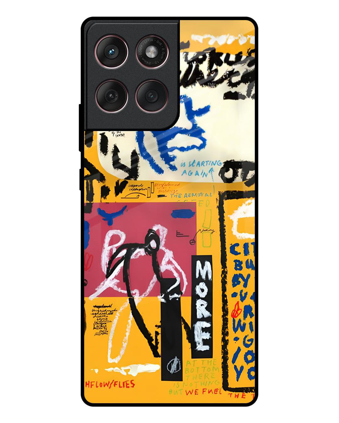 Buy Self Documentation Premium Glass Cover for Motorola Edge 60 Fusion ...