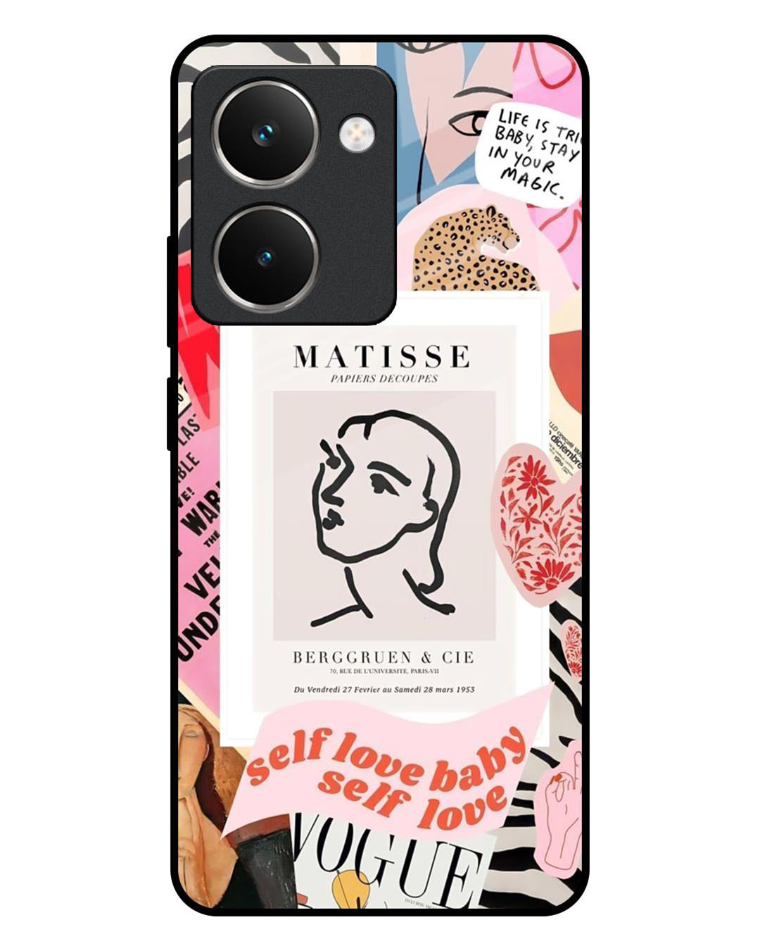 Buy Self Love Premium Glass Cover for Realme P3 Ultra 5G(Shock Proof ...