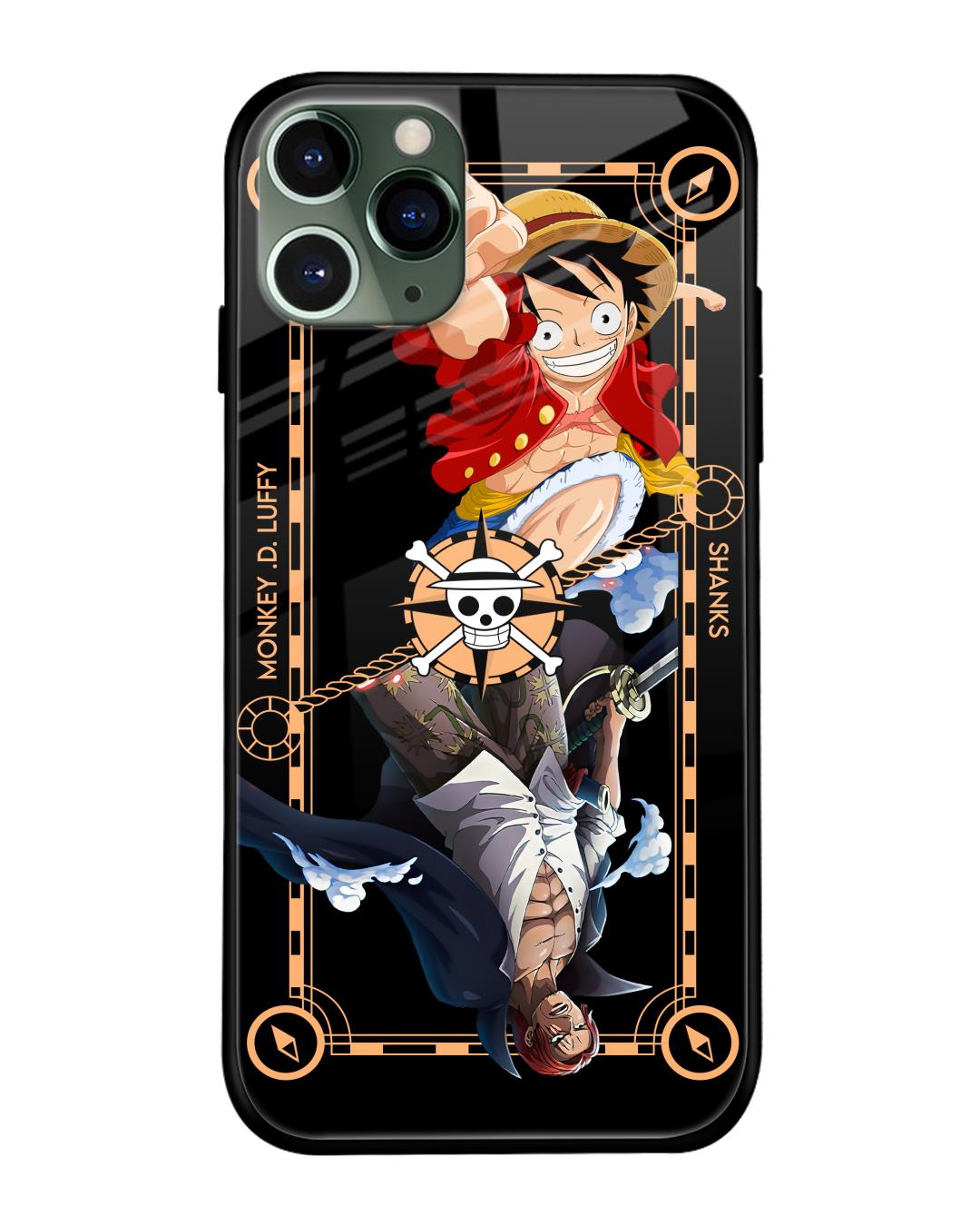 Buy Shanks & Luffy Premium Glass Case for Apple iPhone 11 Pro Max ...