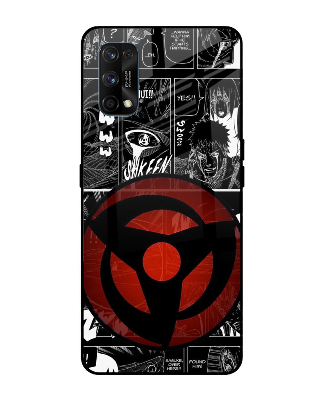 Buy Sharingan Premium Glass Case for Realme 7 pro (Shock Proof, Scratch ...