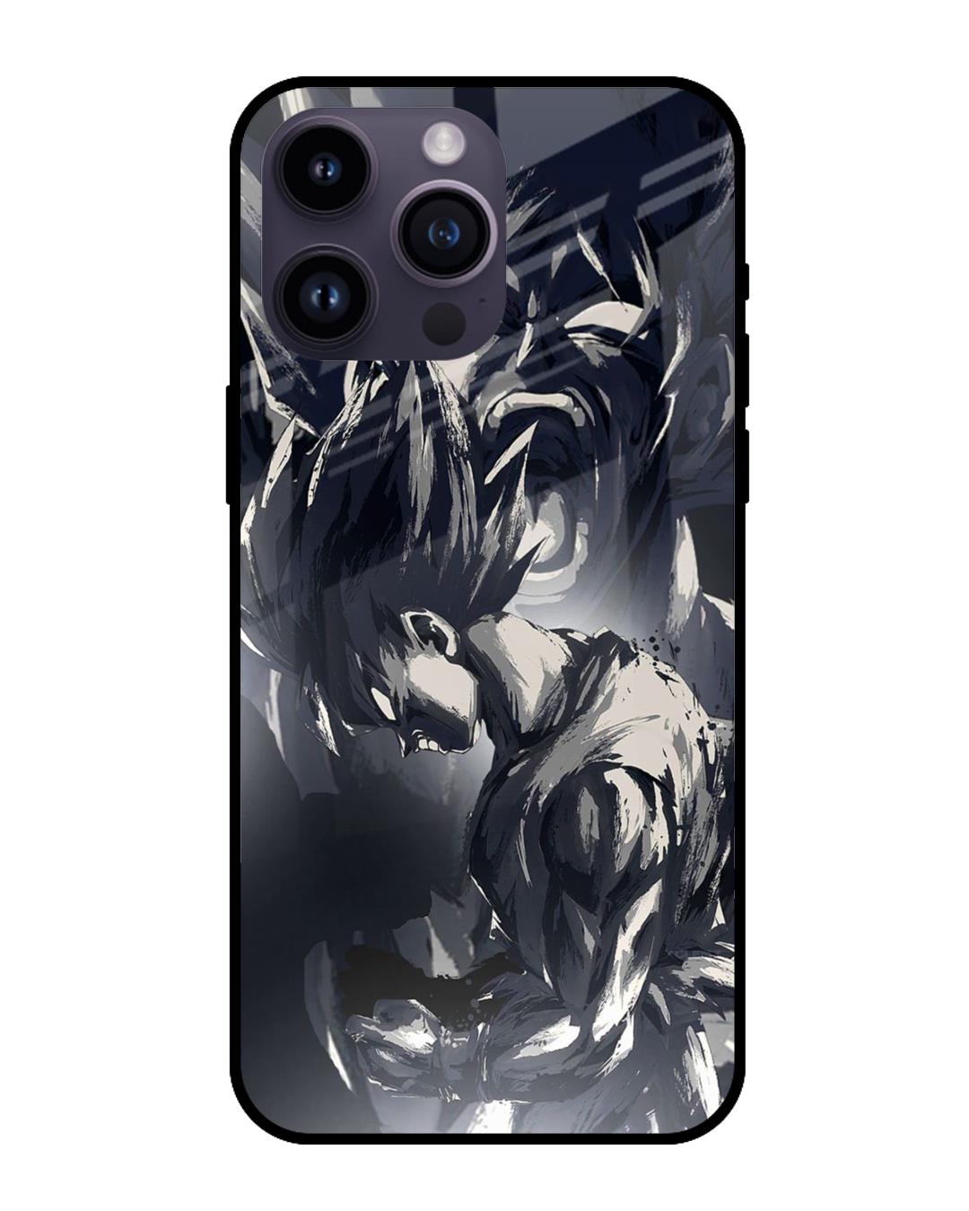 Buy Sketch Art DB Premium Glass Case for Apple iPhone 14 Pro Max (Shock ...