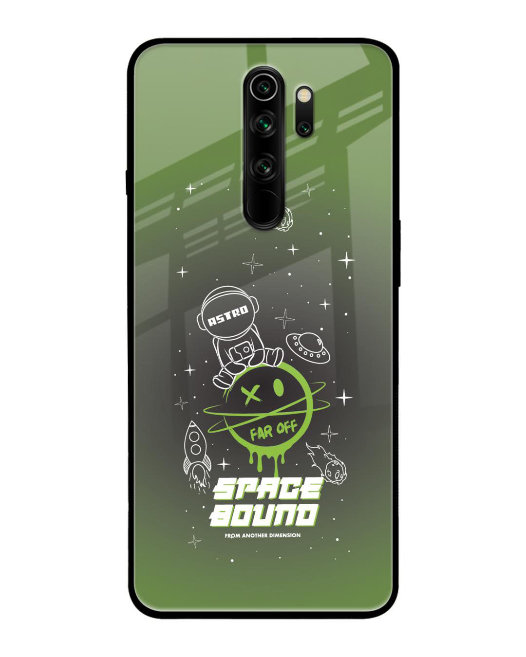Buy Space Bound Premium Glass Cover for Xiaomi Redmi Note 8 Pro Online ...