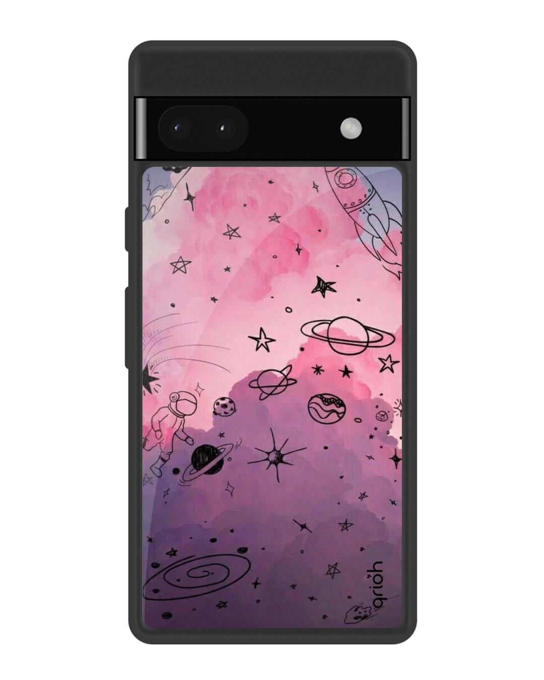 Buy Space Doodles Premium Glass Case for Google Pixel 6a (Shock Proof ...
