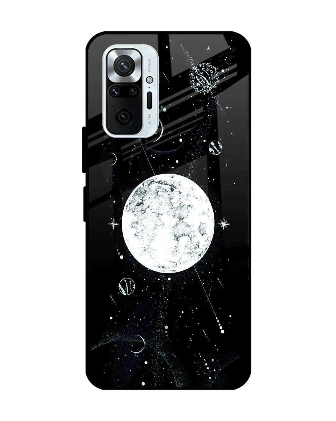 Buy Space Symbols 2 Premium Glass Cover for Redmi Note 10 Pro Max ...