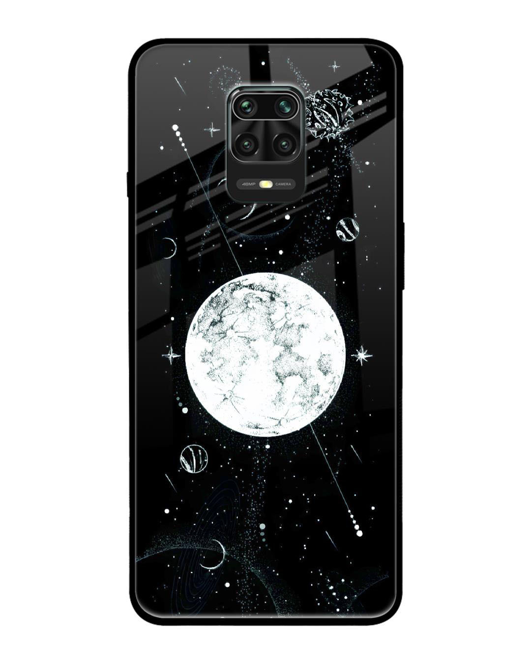 Buy Space Symbols 2 Premium Glass Cover for Redmi Note 9 Pro Max Online ...