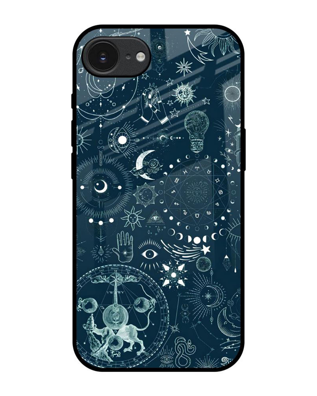 Buy Space Symbols Premium Glass Cover for Apple iPhone 16e Online in ...