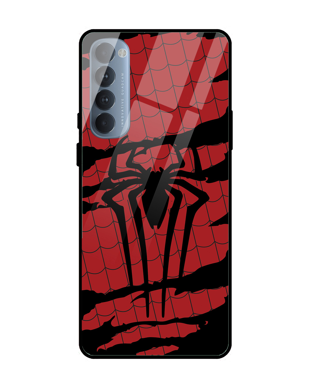 Buy Spider Armor Premium Glass Cover for Oppo Reno 4 Pro Online in ...