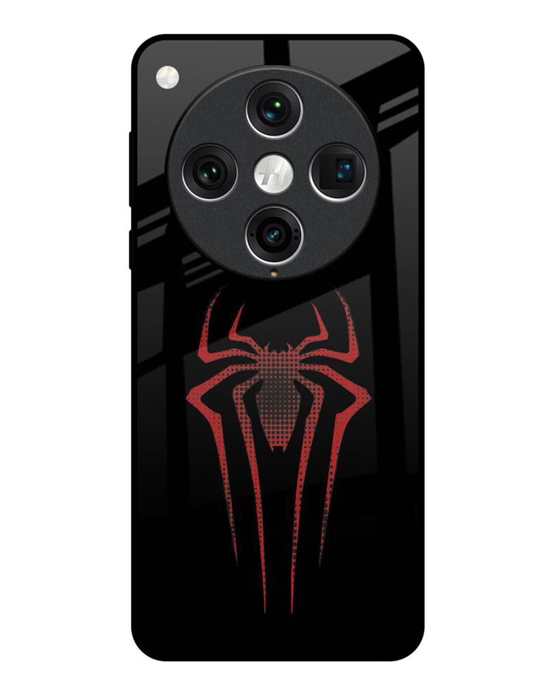 Buy Spider Halftone Premium Glass Cover for Oppo Find X8 Pro Online in ...