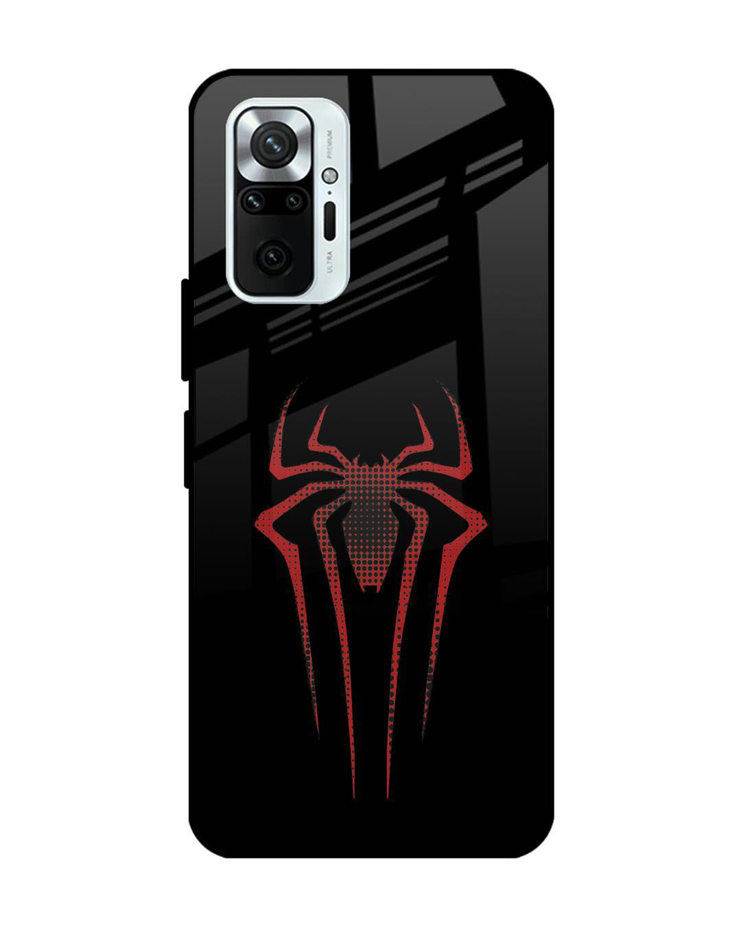Buy Spider Halftone Premium Glass Cover for Redmi Note 10 Pro Online in ...