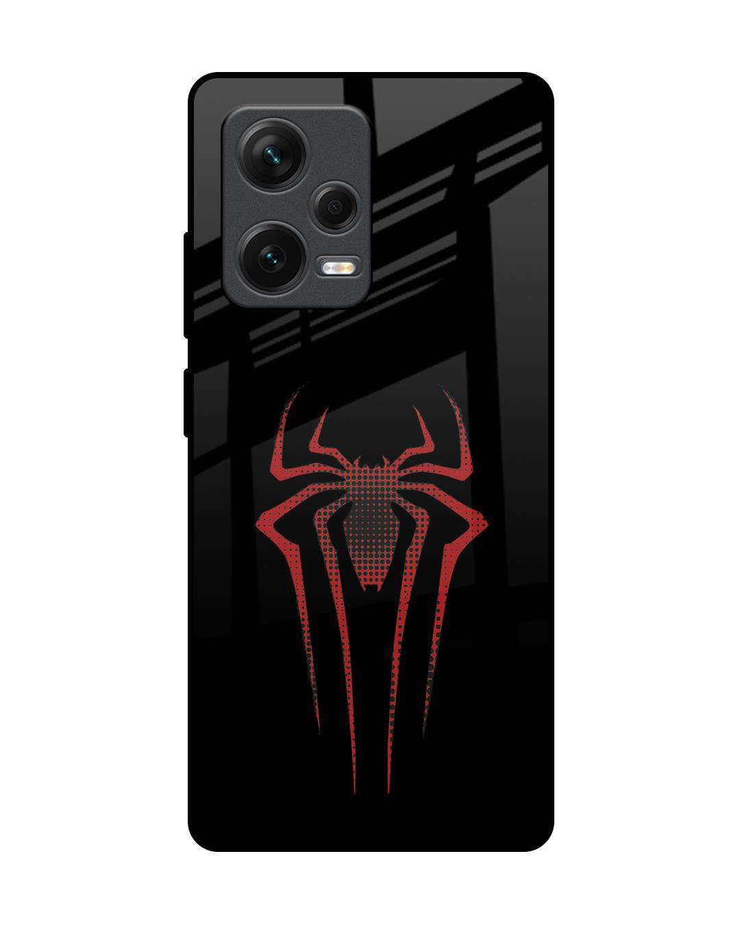 Buy Spider Halftone Premium Glass Cover for Redmi Note 12 Pro Plus 5G ...