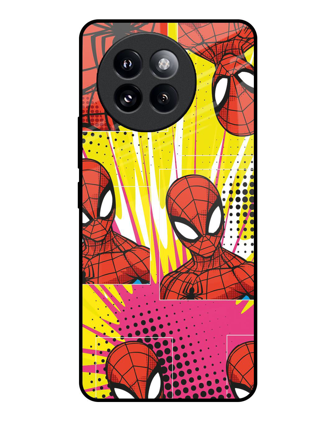 Buy Spider Man Angles Premium Glass Cover for Mi 14 CIVI Online in ...