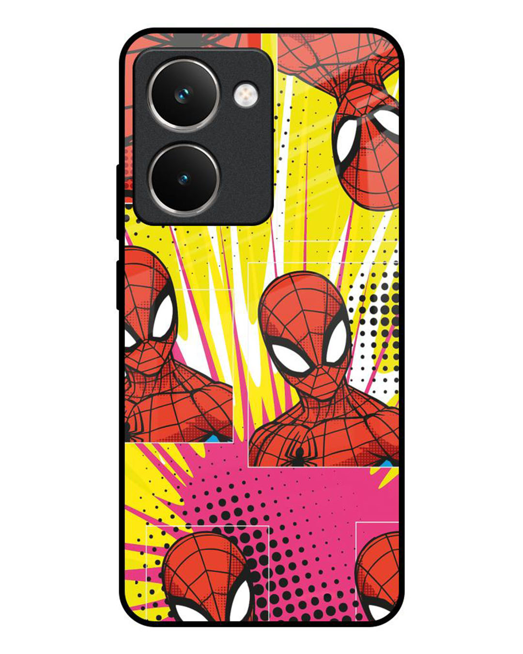 Buy Spider Man Angles Premium Glass Cover for Realme P3 Ultra 5G Online ...
