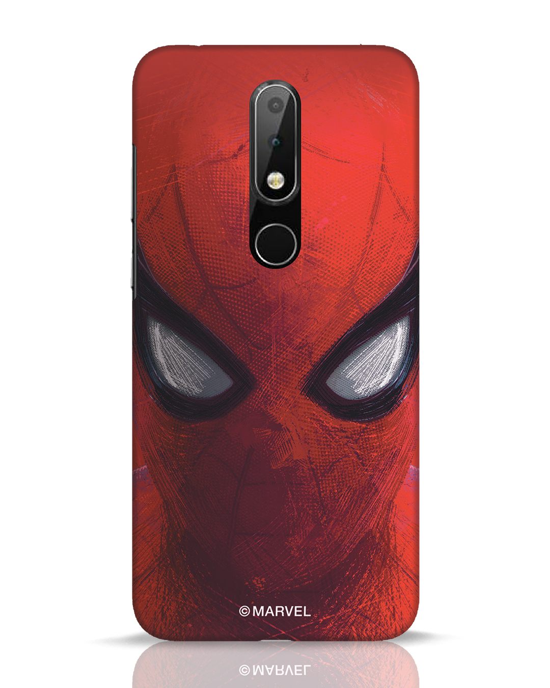 Buy Spiderman Red Nokia 6.1 Plus Mobile Cover (AVL) Online in India at ...