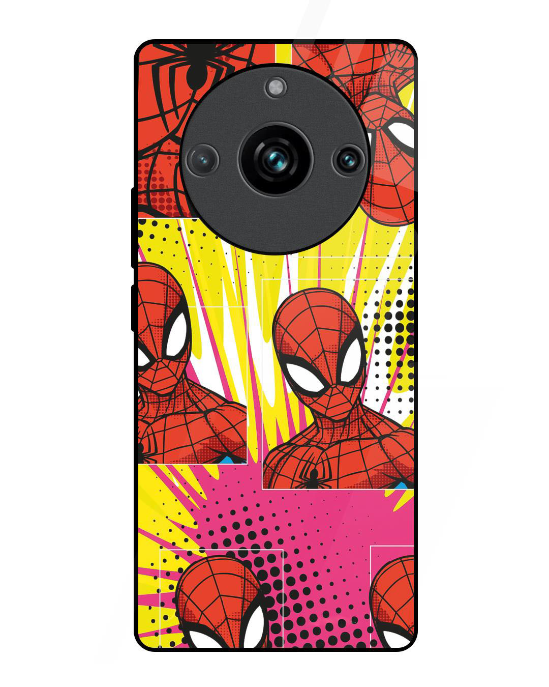 Buy Spidey Angles Premium Glass Cover for Realme 11 Pro Plus 5G Online ...