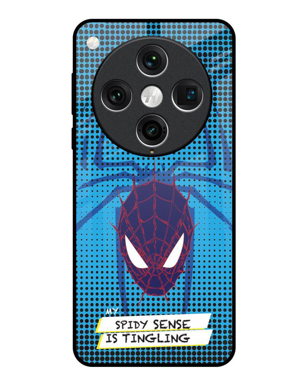 Buy Spidey Sense Premium Glass Cover for Oppo Find X8 Pro Online in ...