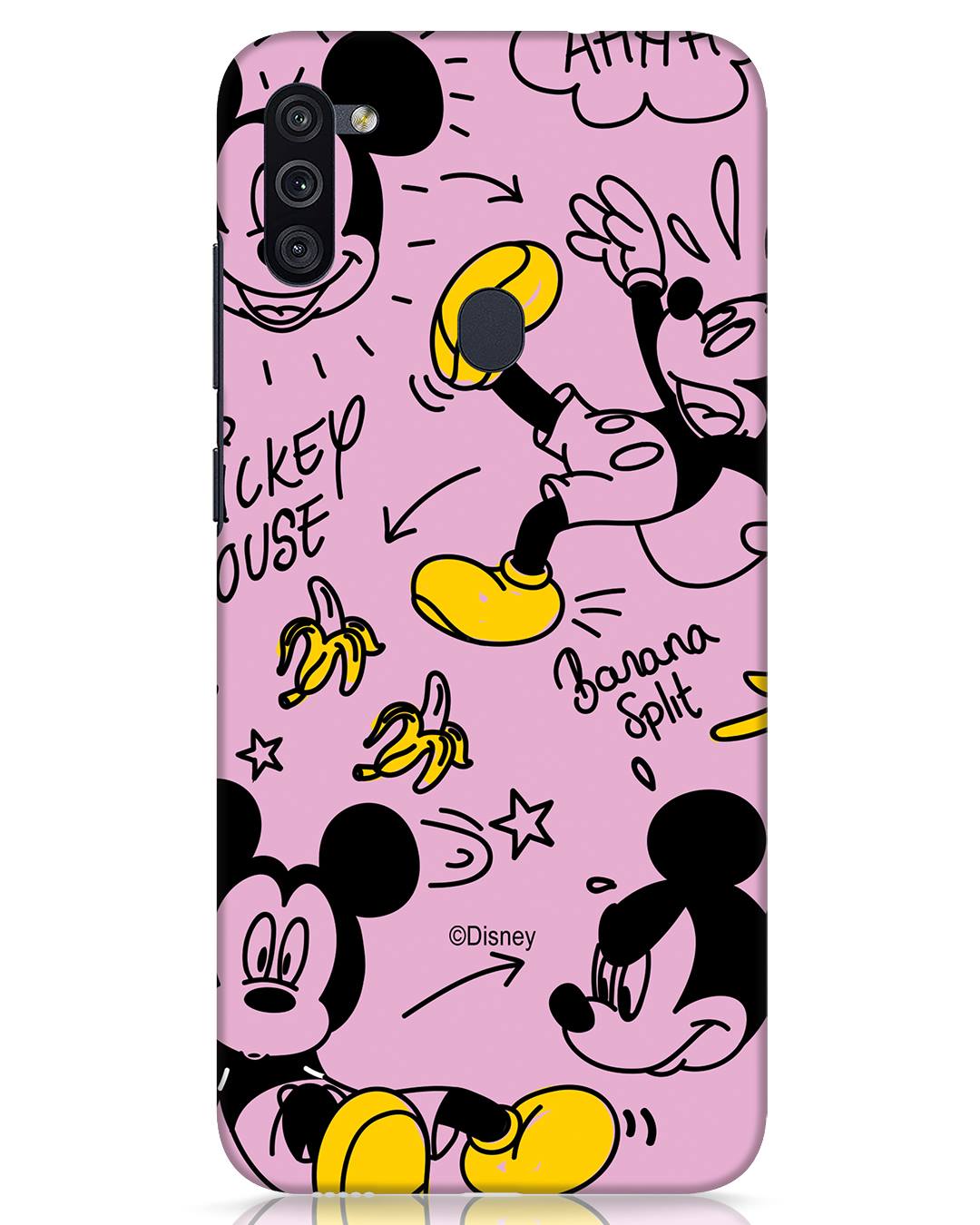 Buy Split Mickey Samsung Galaxy M11 Mobile Cover (DL) Online in India ...