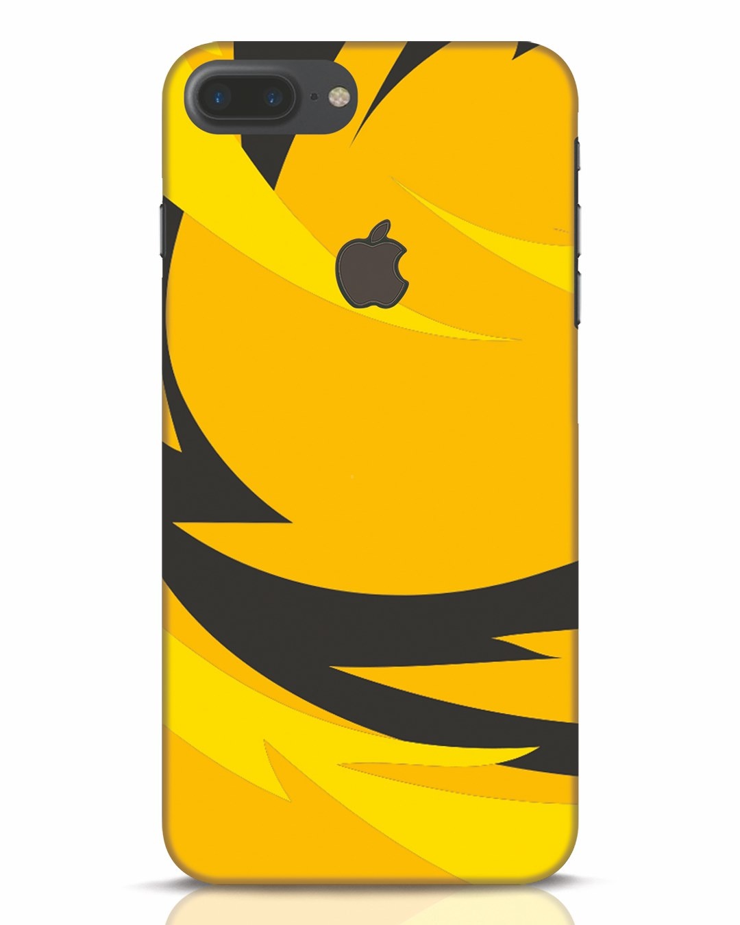 Buy Sporty Yellow iPhone 7 Plus Logo Cut Mobile Cover for Unisex Online ...