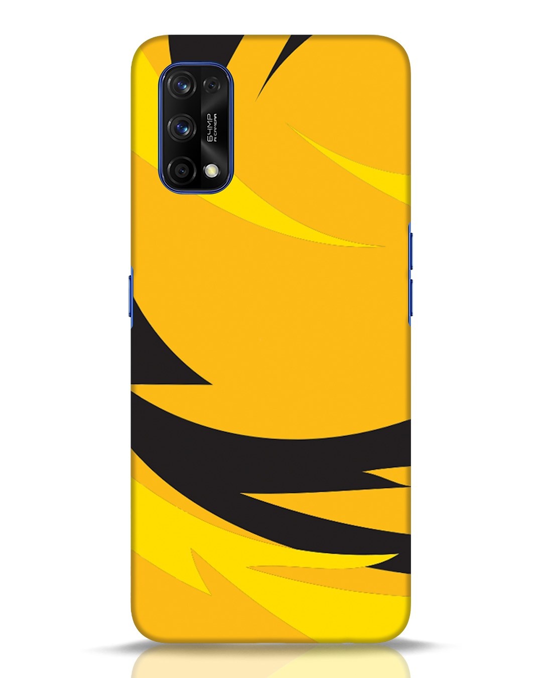 Buy Sporty Yellow Realme 7 pro Mobile Cover Online in India at Bewakoof