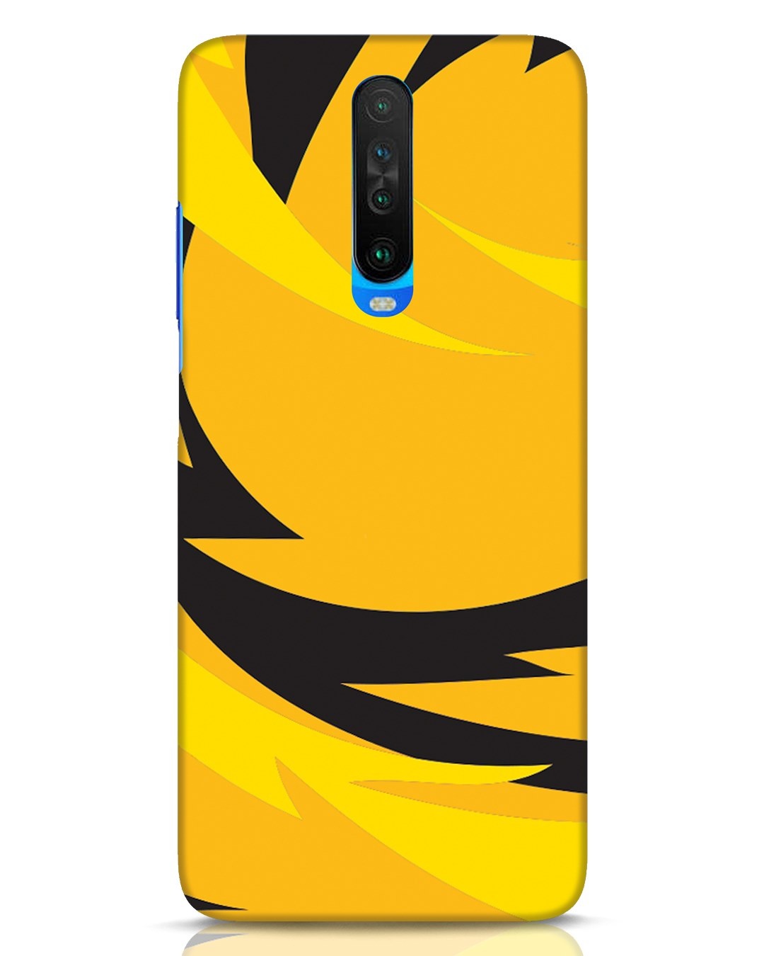 Buy Sporty Yellow Xiaomi Poco X2 Mobile Cover Online in India at Bewakoof