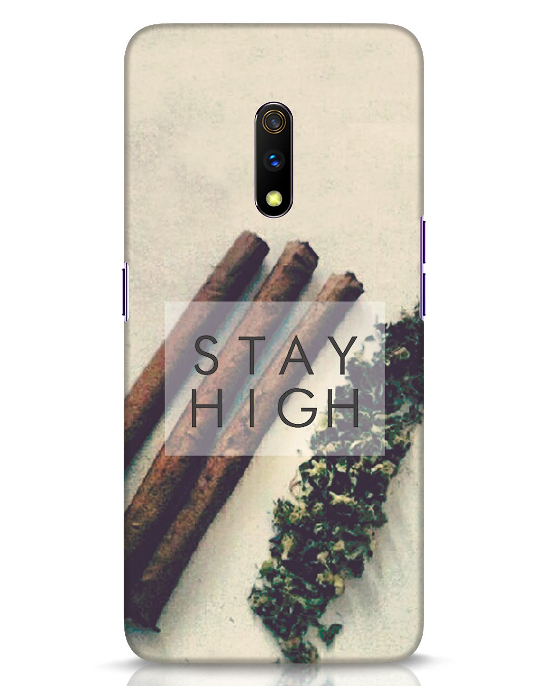 Buy Stay High Realme X Mobile Cover Online in India at Bewakoof