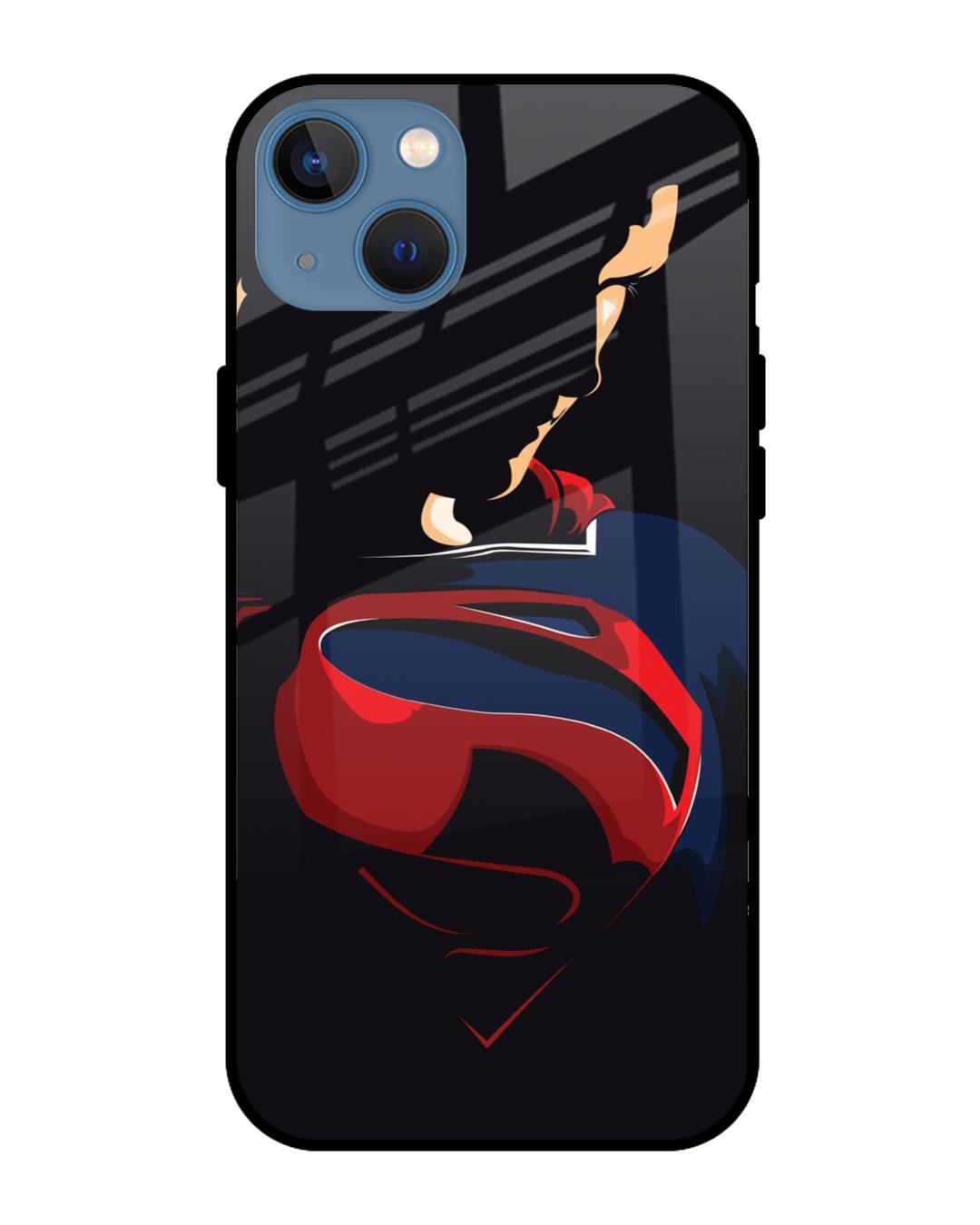 Buy Steel Man Premium Glass Case for Apple iPhone 13 (Shock Proof ...