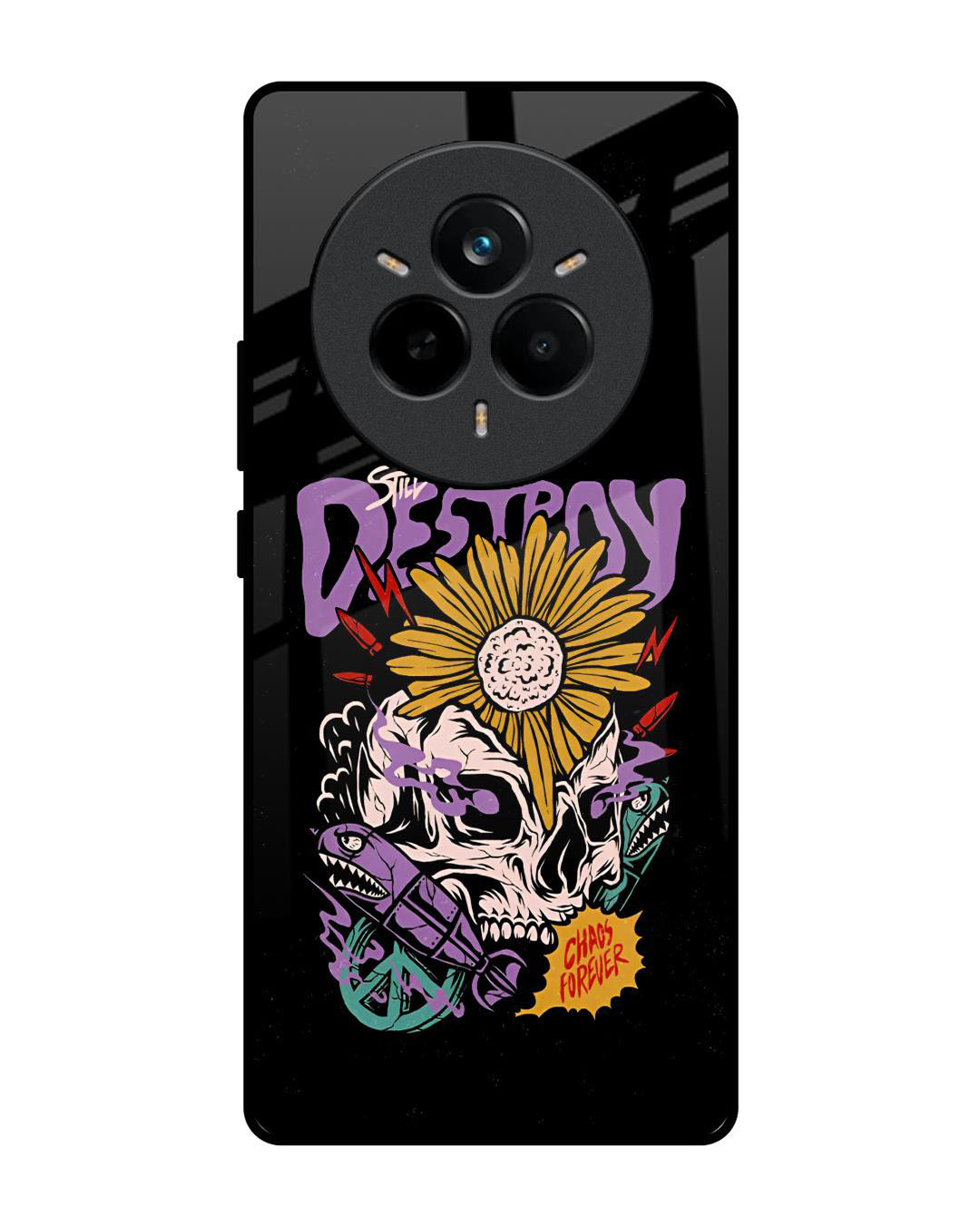 Buy Still Destroy Premium Glass Cover for Realme 14 Pro + 5G(Shock ...