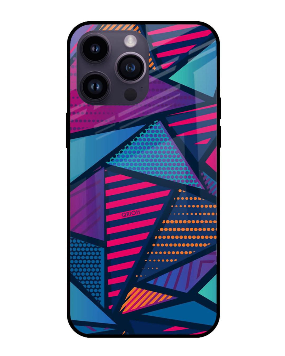 Buy Structural Abstract Premium Glass Case for Apple iPhone 14 Pro Max ...