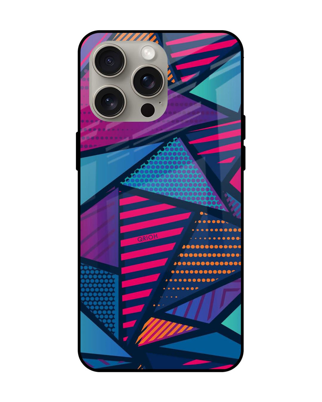 Buy Structural Abstract Premium Glass Case for Apple iPhone 15 Pro Max ...