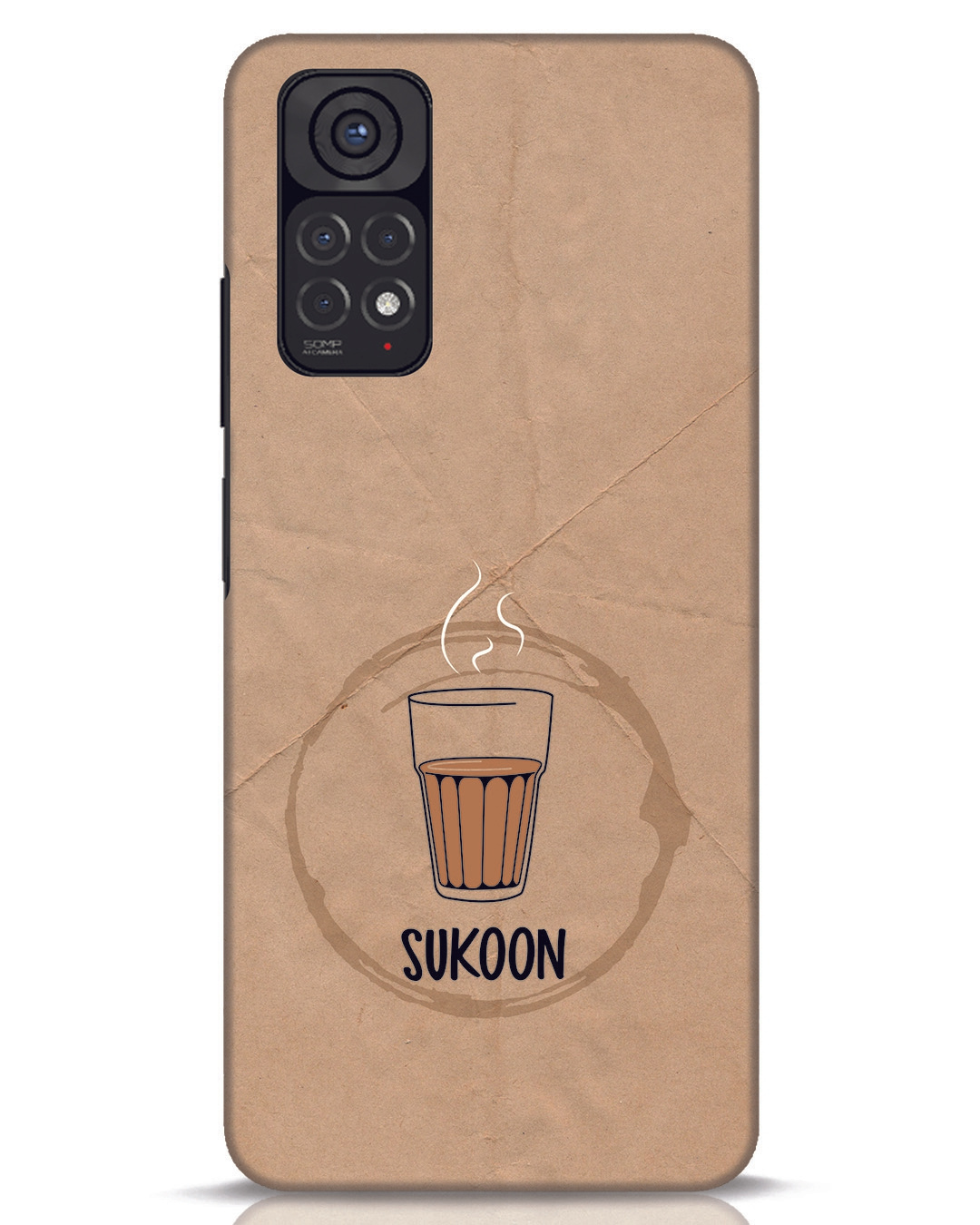 Buy Sukoon Wali Chai Designer Hard Cover for Redmi Note 11 Online in ...