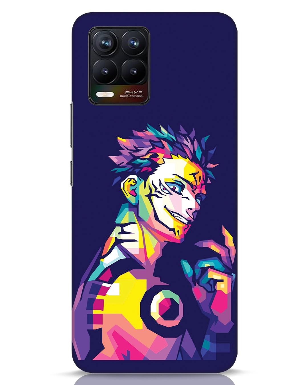 Buy Sukuna Designer Hard Cover for Realme 8 Online in India at Bewakoof