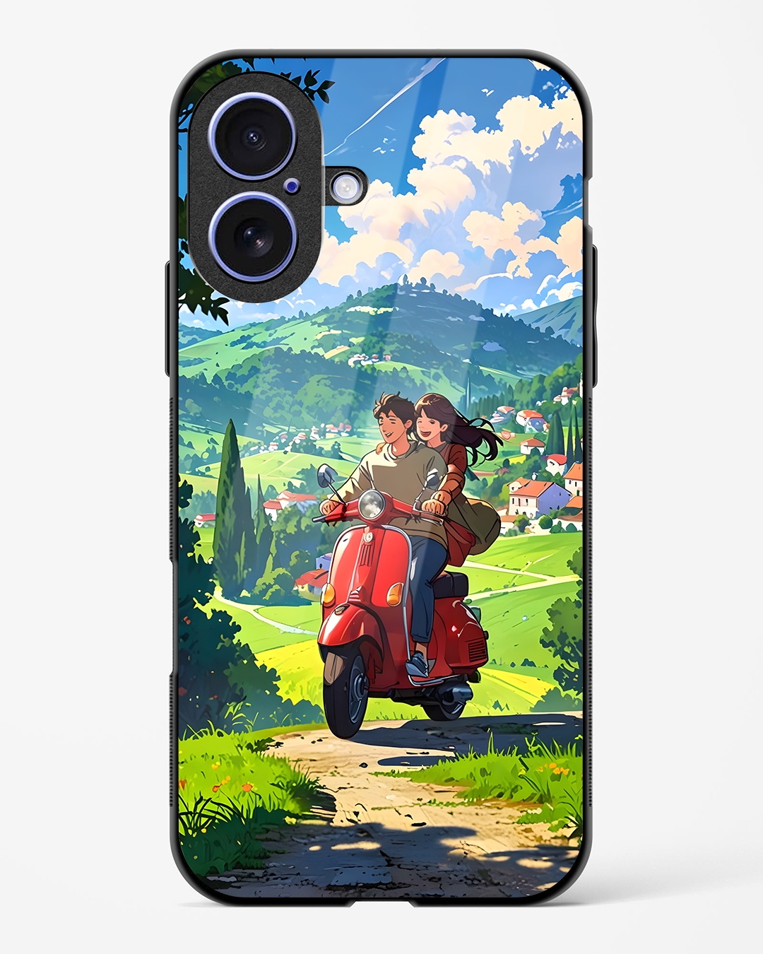 Buy Summit Scooter Premium Glass Case for Apple iPhone 16 Online in ... Buy Summit Scooter Premium Glass Case for Apple iPhone 16 Online in ...