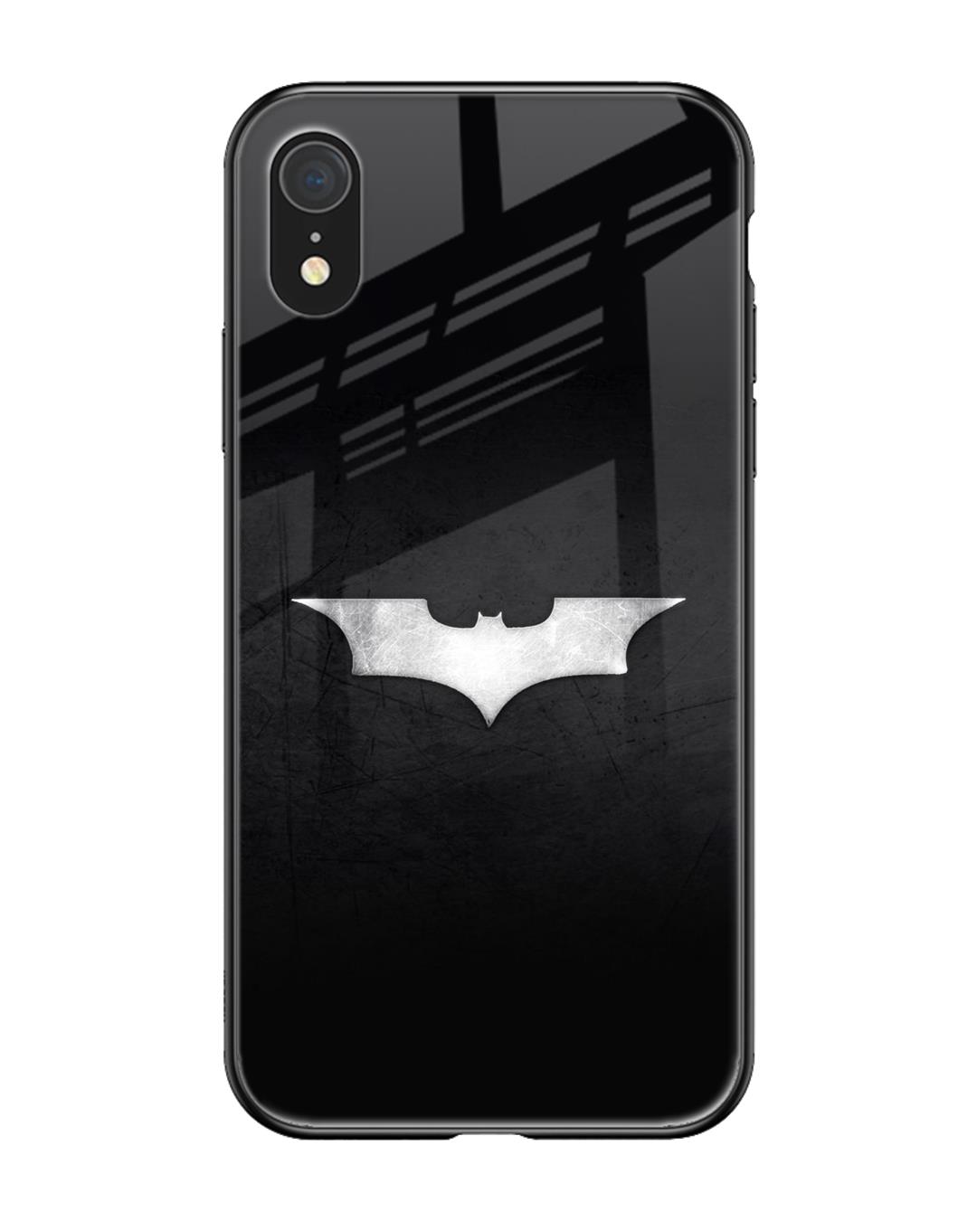 Buy Super Hero Logo Premium Glass Case for Apple iPhone XR (Shock Proof ...