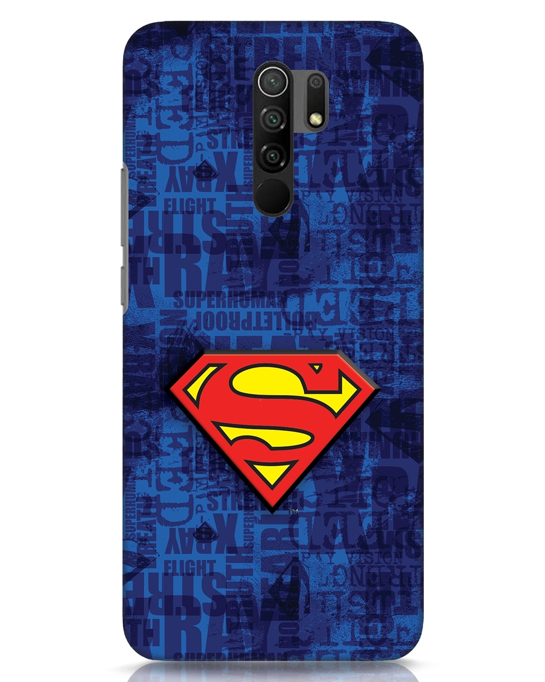 Buy Superman Logo 3D Designer Cover for Xiaomi Redmi 9 Prime Online in ...
