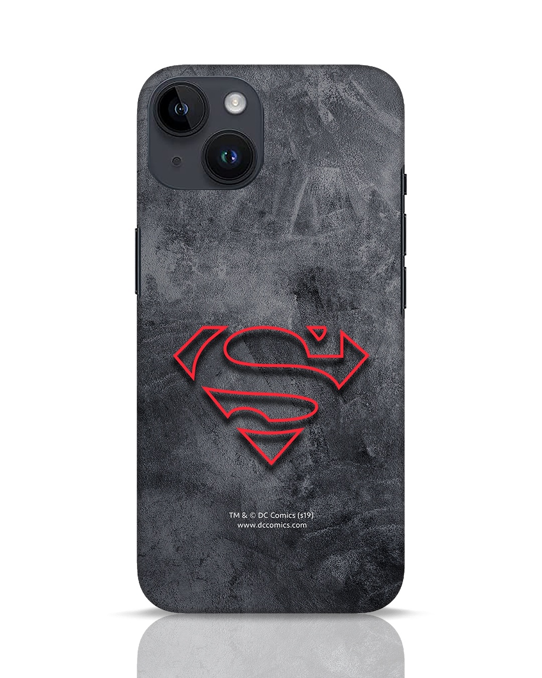 Buy Superman Logo Line Designer Hard Cover for Apple iPhone 14 Online ...
