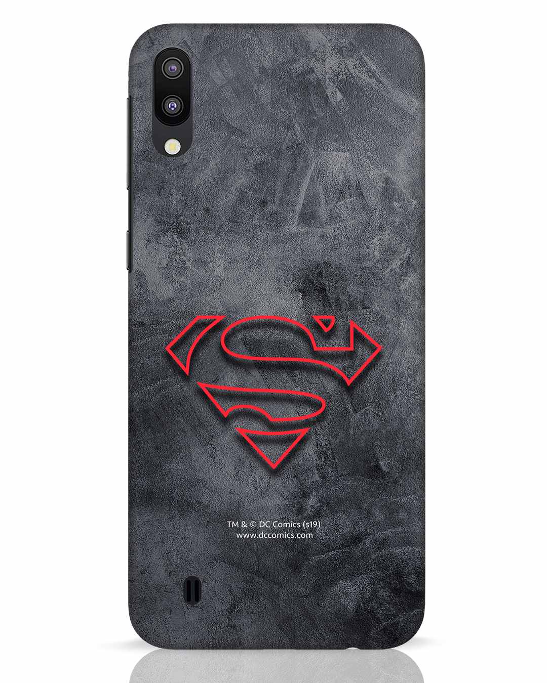 Buy Superman Logo Line Samsung Galaxy M10 Mobile Cover Online in India ...