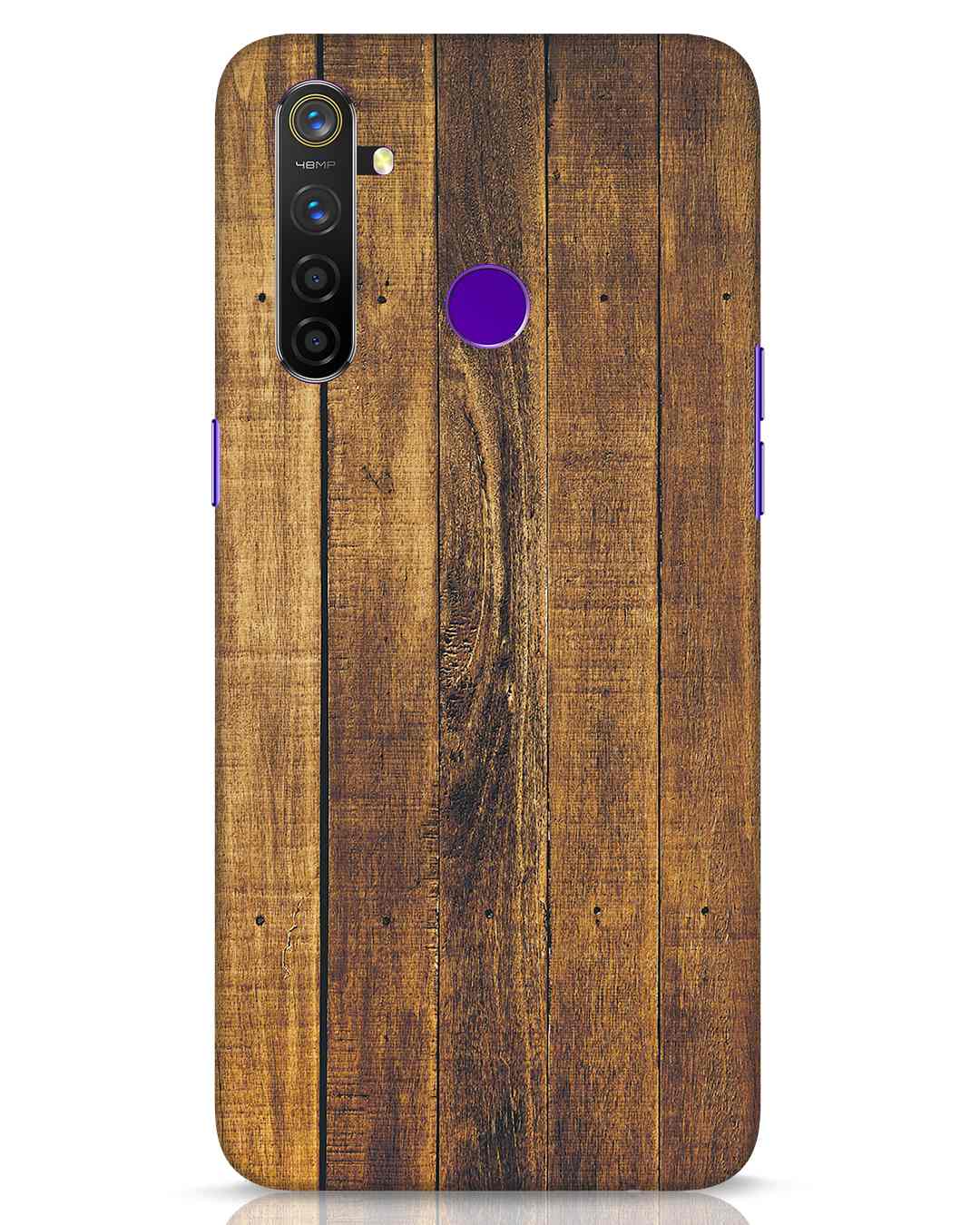 Buy Teak Realme 5 Pro Mobile Cover Online in India at Bewakoof