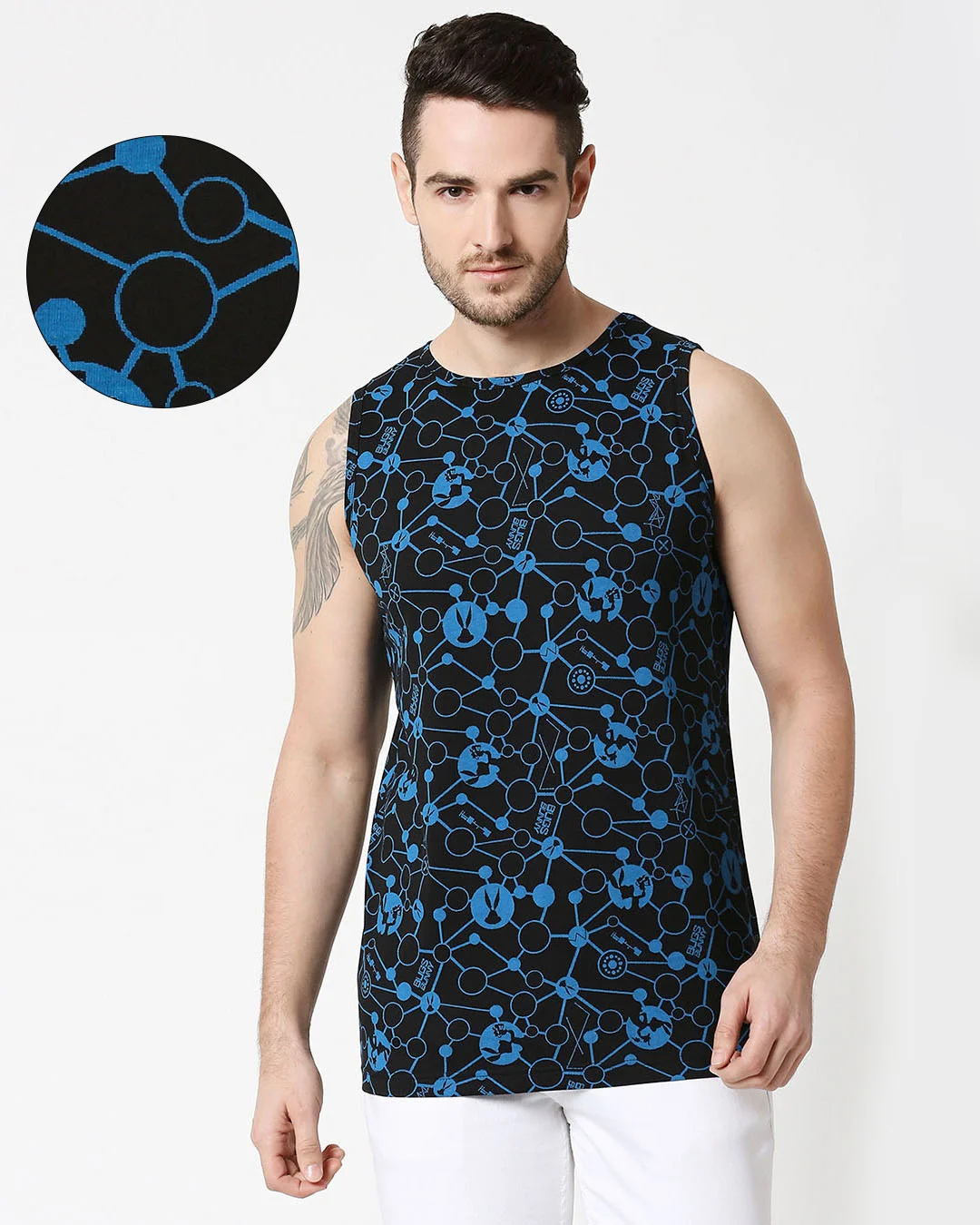 Buy Tech Bunny (LTL) AOP Vest Online at Bewakoof