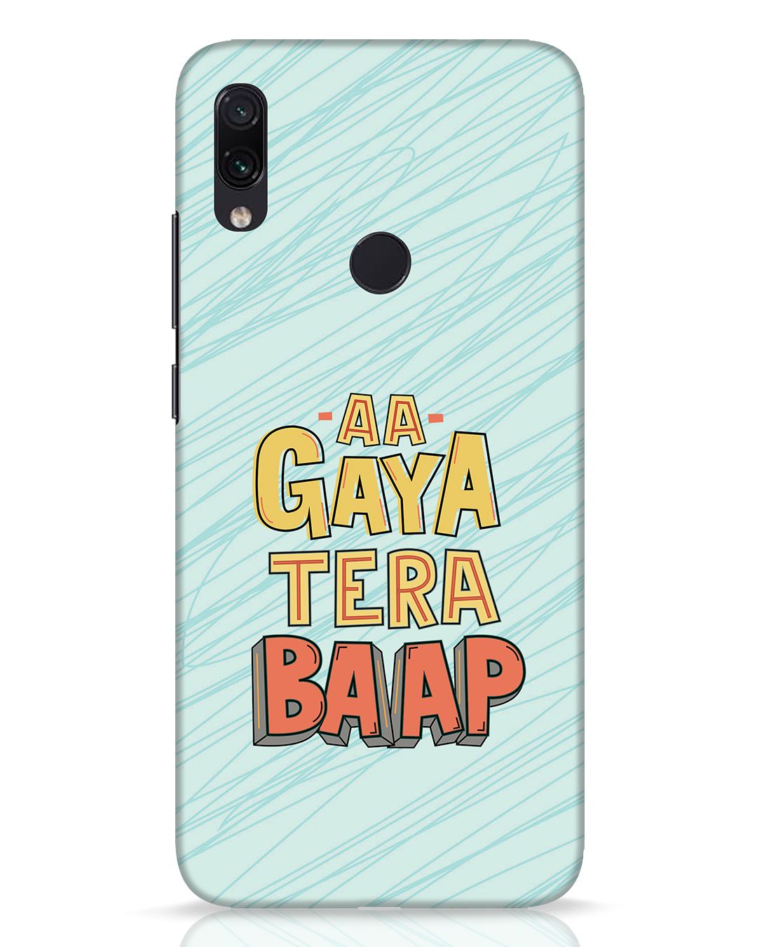 Buy Tera Baap Xiaomi Redmi Note 7 Pro Mobile Cover Online in India at ...
