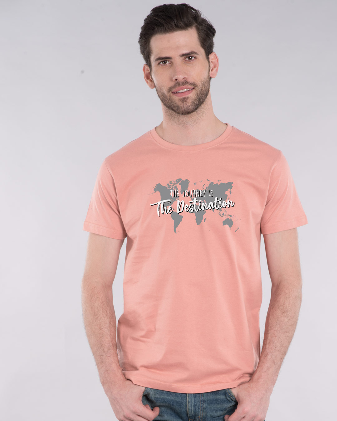 Buy The Destination Half Sleeve T-Shirt Online at Bewakoof