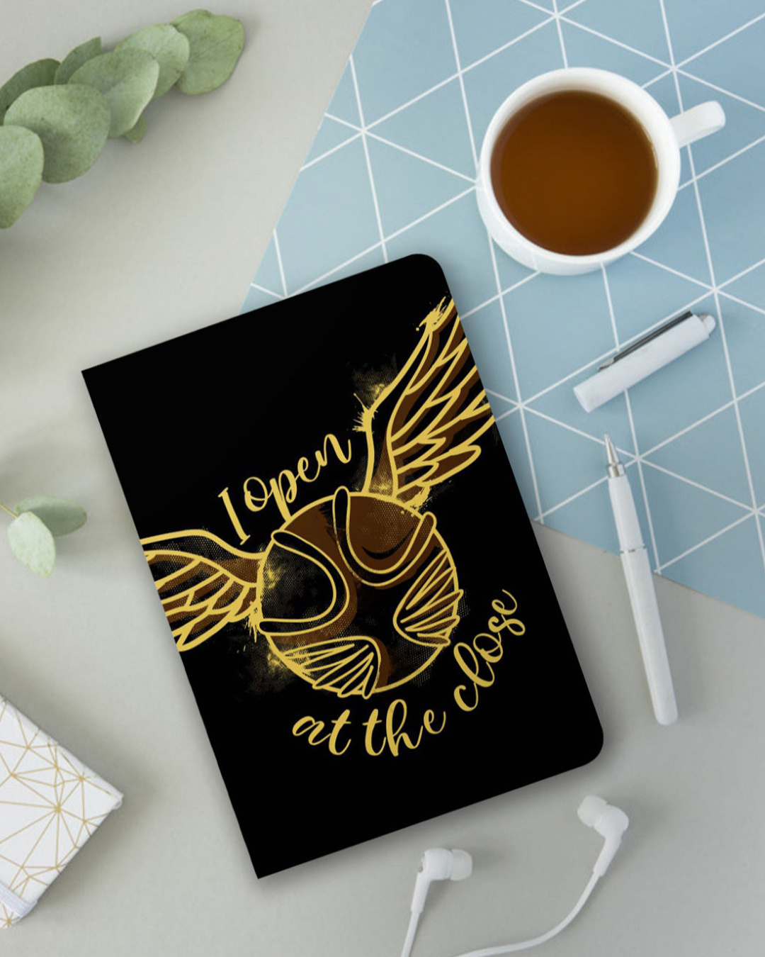 Buy The Golden Snitch Premium Notebook (Hardbound, A5 Size, 100 Pages ...