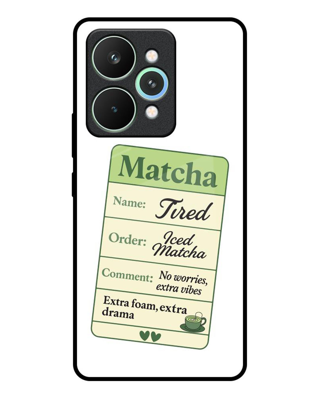 Buy The Matcha Life Premium Glass Cover for Realme 15 Pro 5G Online in ...