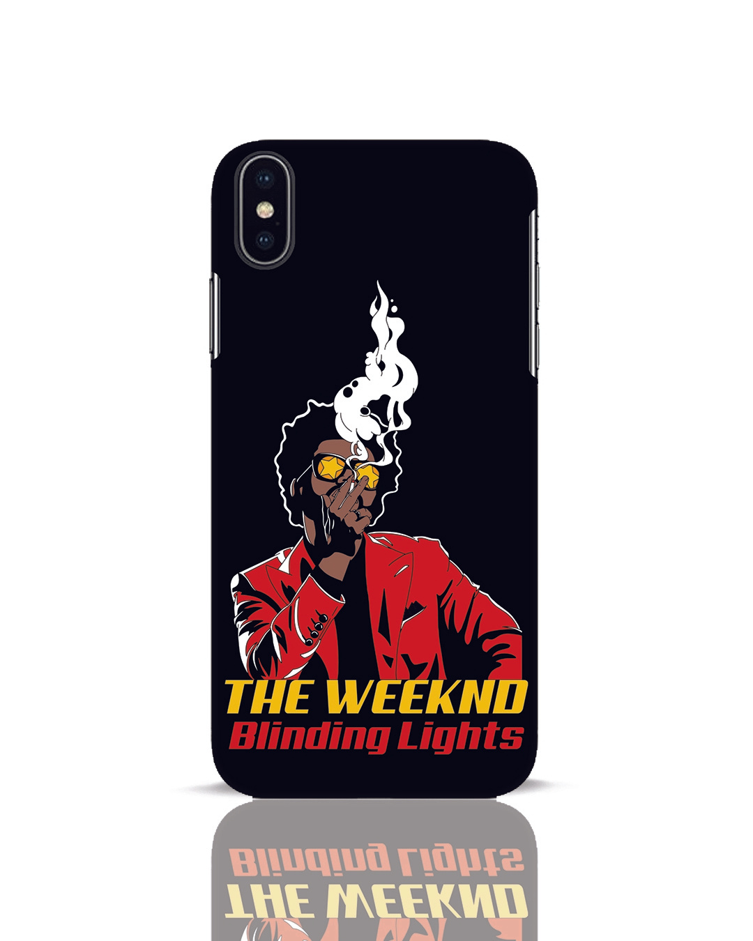 Buy The Weeknd Smoke Designer Hard Cover for Apple iPhone X Online in ...