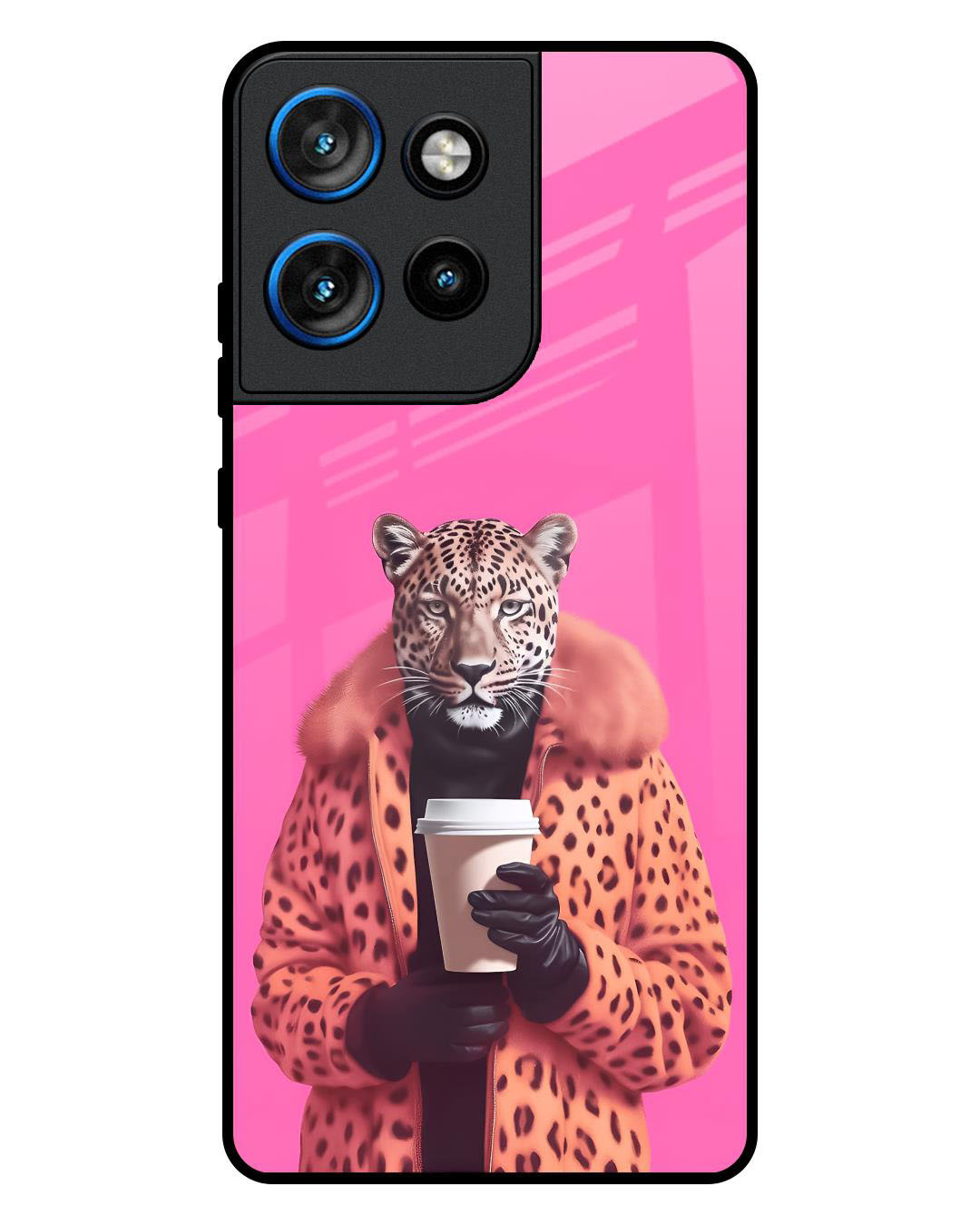 Buy Tiger In Winter Premium Glass Cover for Motorola Edge 50 Neo 5G ...