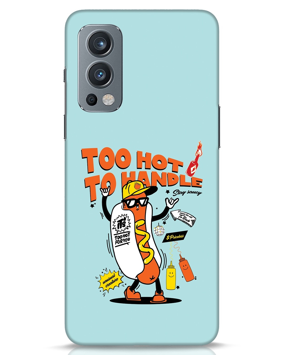 Buy Too Hot To Handle Designer Hard Cover for OnePlus Nord 2 Online in ...