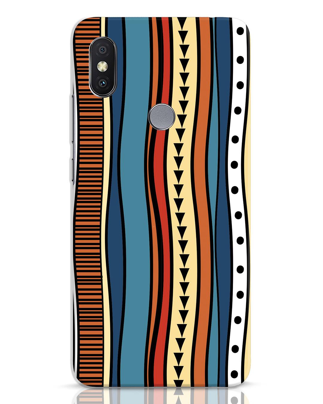 Buy Tribal Wave Xiaomi Redmi Y2 Mobile Cover for Unisex Online at Bewakoof