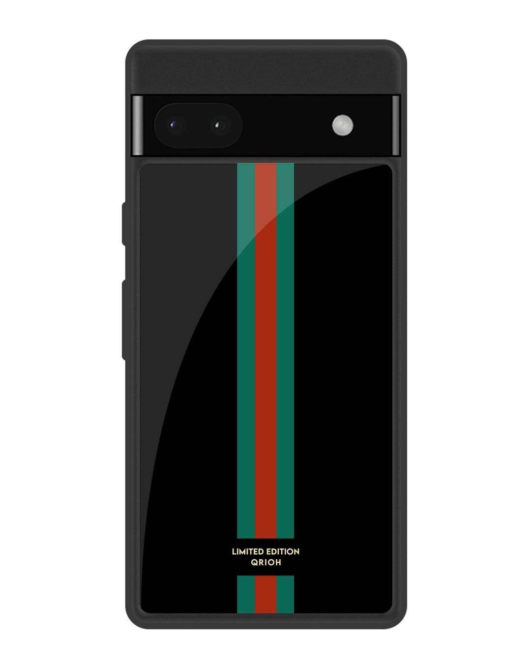 Buy Tricolor Palette Premium Glass Case for Google Pixel 6a (Shock ...